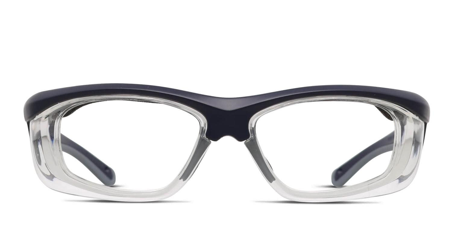 Pentax ZT200 Blue/Clear Eyeglasses | Includes Free Rx Lenses ...