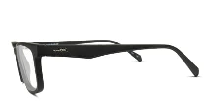 Wiley X Judge Matte Black Eyeglasses | Includes Free Rx Lenses ...