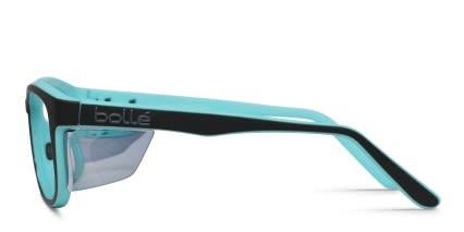 Bolle Safety Spicy Black, Blue Prescription Eyeglasses