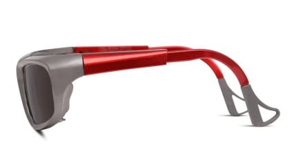 Pentax ZT100 Gray, Red Prescription Sunglasses - 50% Off Lenses