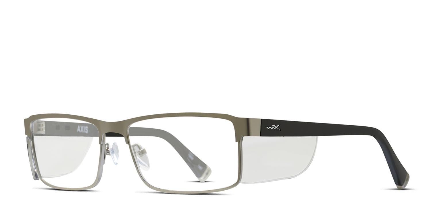 Wiley X Axis Silver Prescription Eyeglasses
