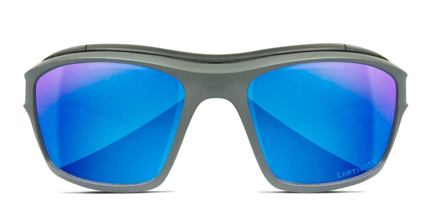 Wiley X Ozone Gray Prescription Sunglasses - 50% Off Lenses