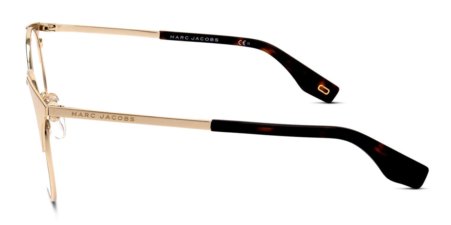 Marc Jacobs Marc 330 Gold Prescription Eyeglasses