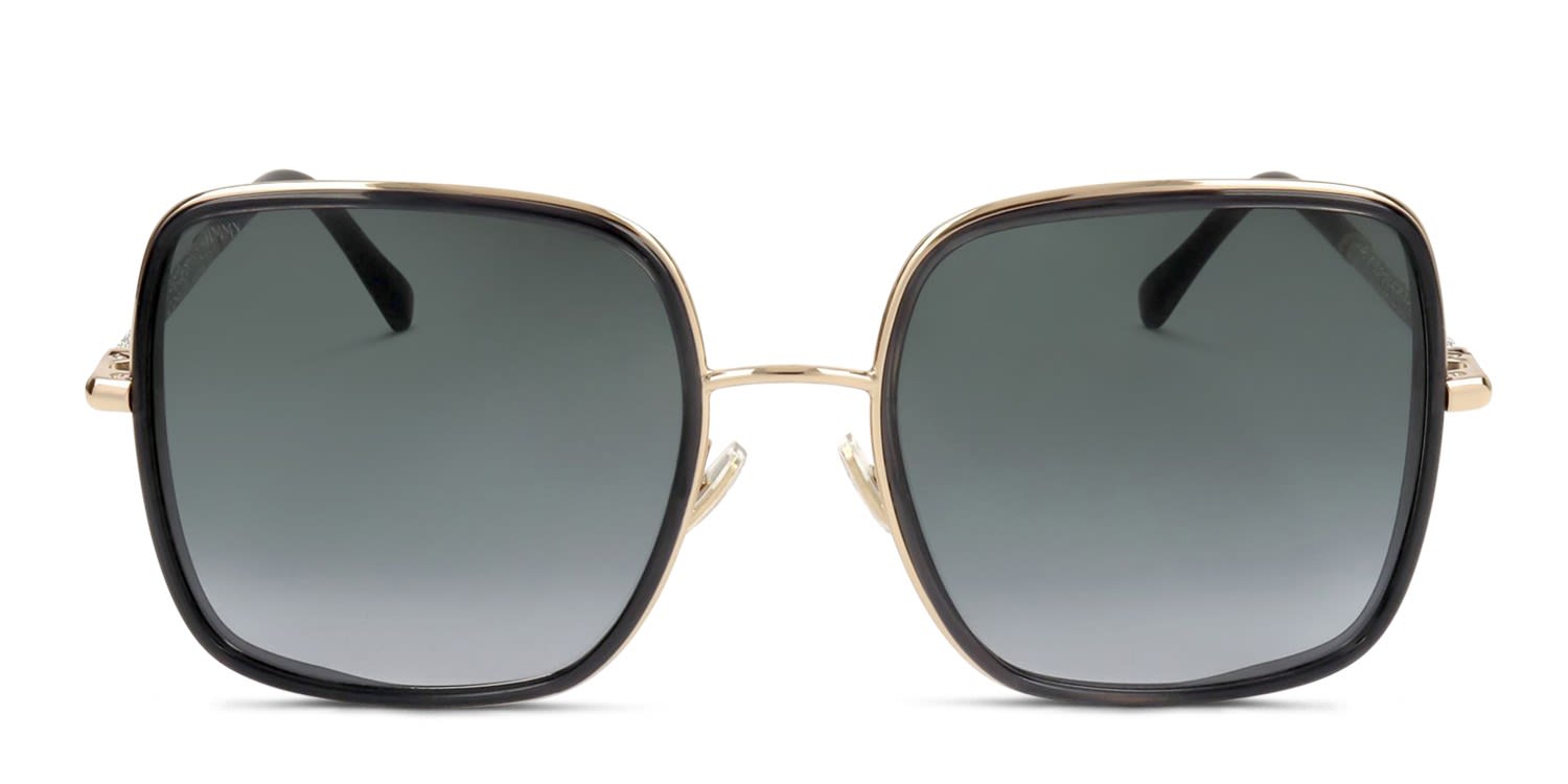 Jimmy Choo JAYLA/S gold , gray frame with gradient grey lenses. Lenses ...