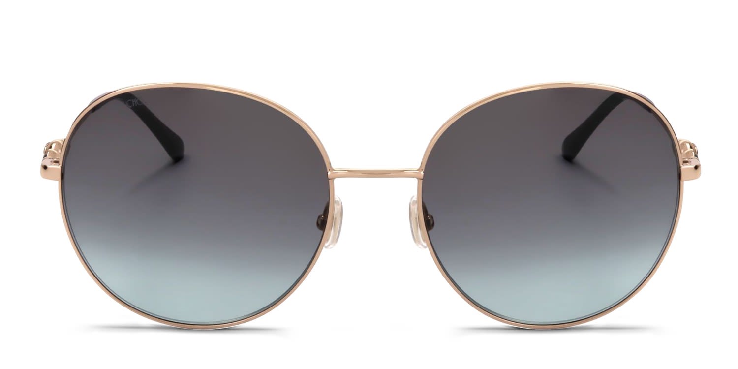 Jimmy Choo BIRDIE/S gold , green frame with gradient green lenses ...