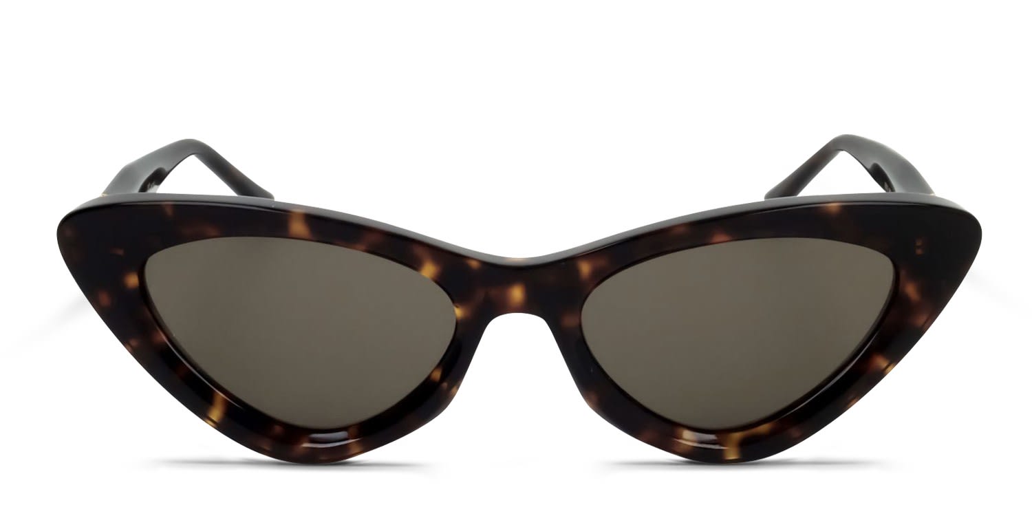 Jimmy Choo ADDY/S tortoise frame with brown lenses. Lenses provide 100% ...