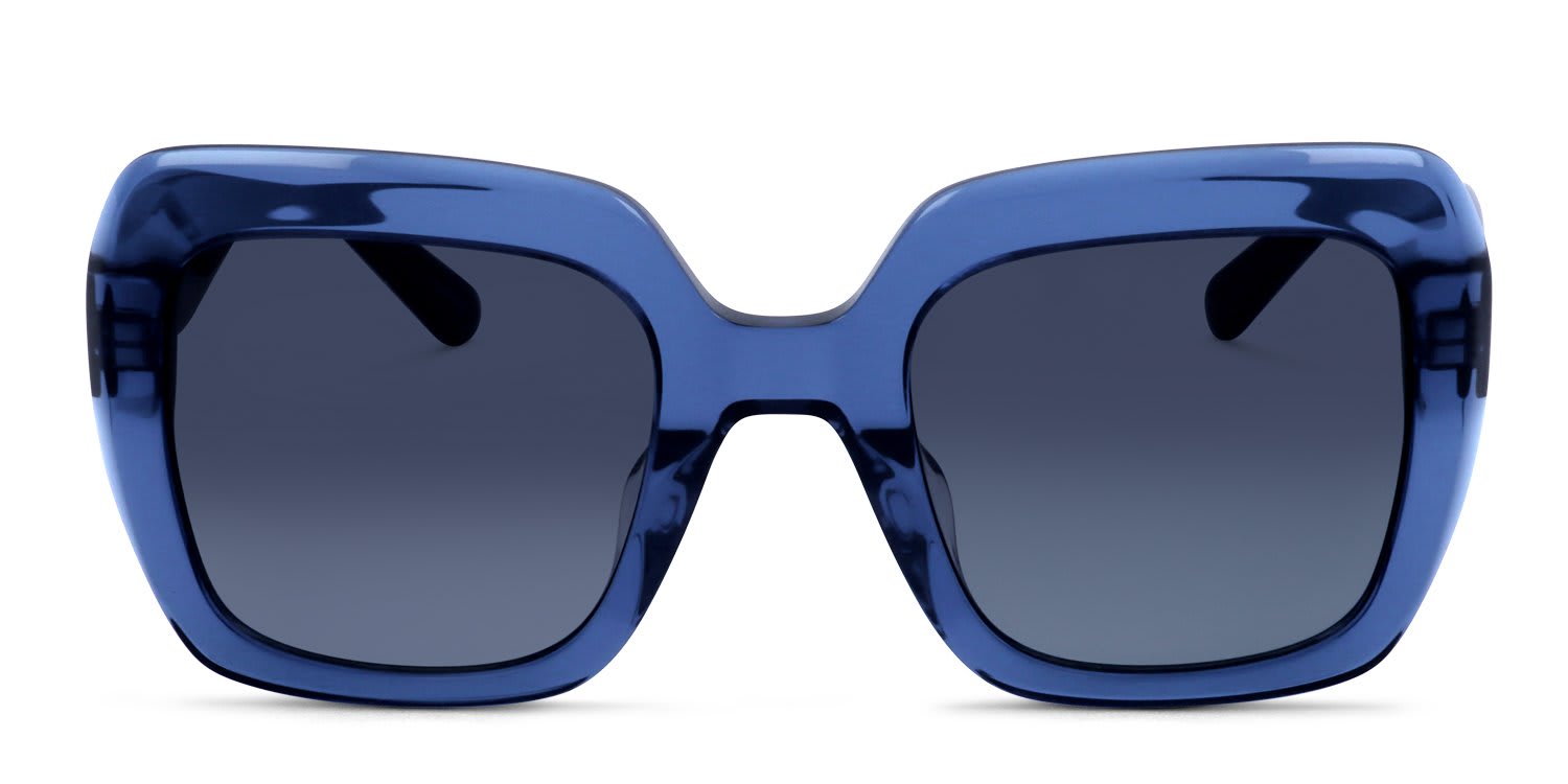Kate Spade NAOMI/S blue frame with gradient dark grey shaded lenses ...