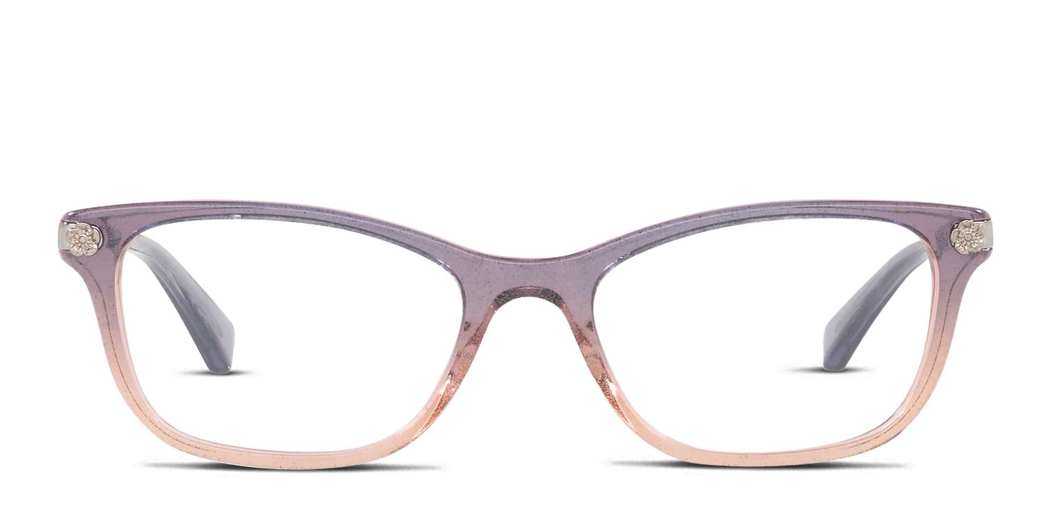 Coach HC6142 Glitter , Pink , Purple Eyeglasses | Includes Free Rx ...