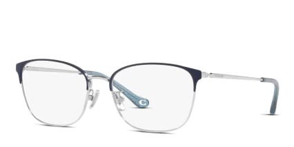 Coach HC5135 Blue/Silver Eyeglasses | Includes Free Rx Lenses ...