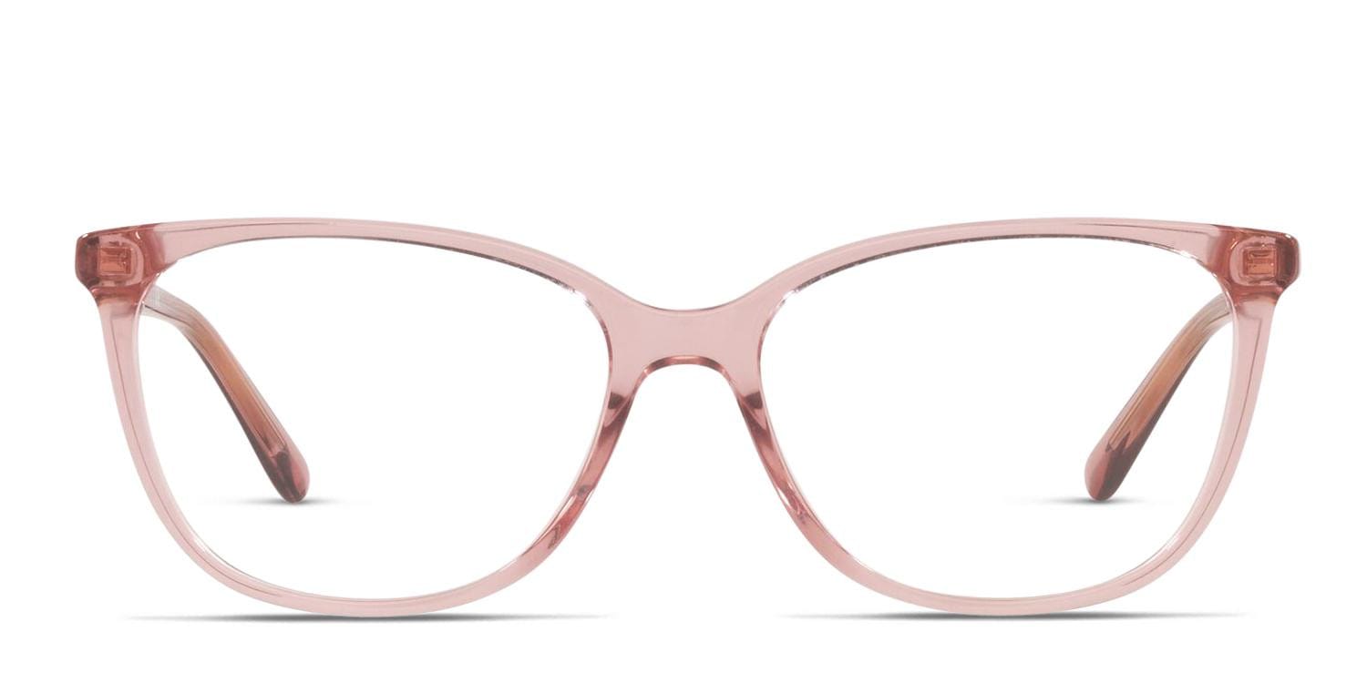 Michael Kors MK4067U Santa Clara Pink/Clear Prescription Eyeglasses