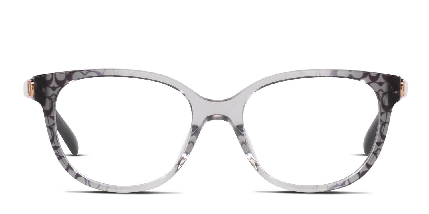 Coach HC6194U Gray/Clear Eyeglasses | Includes Free Rx Lenses ...