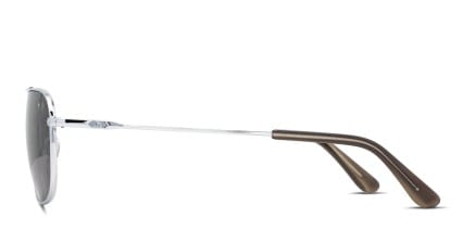American Optical Checkmate Silver Prescription Sunglasses - 50% Off Lenses