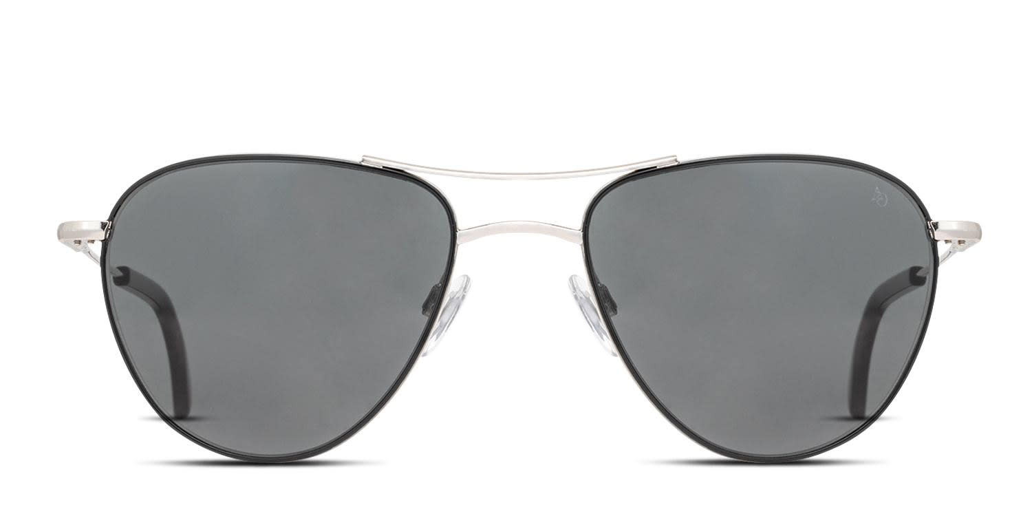 American Optical Sebring Black, Silver Prescription Sunglasses - 50% ...