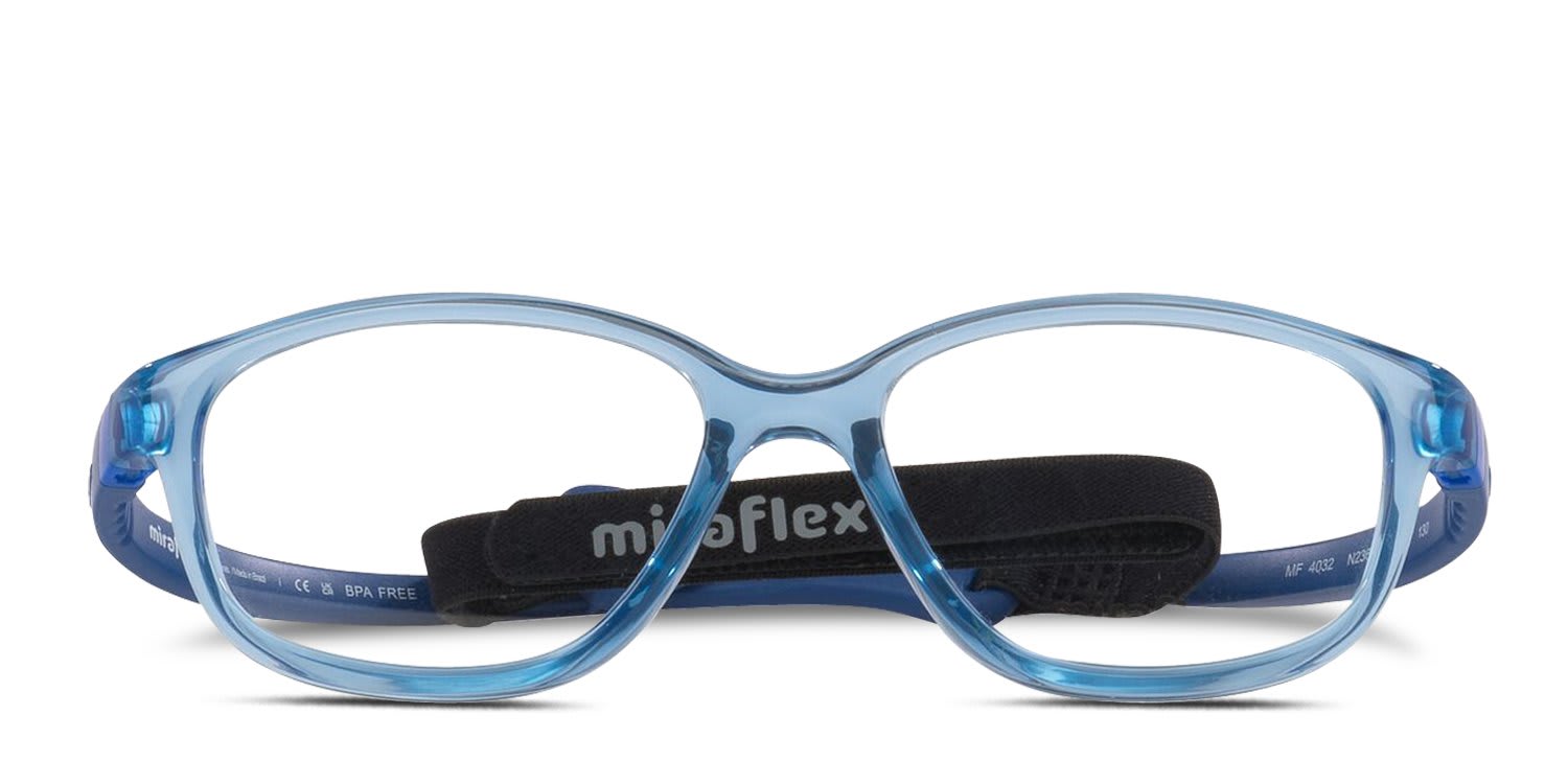 Miraflex MF4032 Kids Blue Prescription Eyeglasses