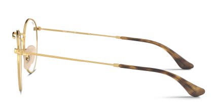 Ray-Ban RX3447V Round Metal gold frame