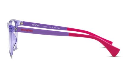 Miraflex MF4010 Kids Purple Prescription Eyeglasses
