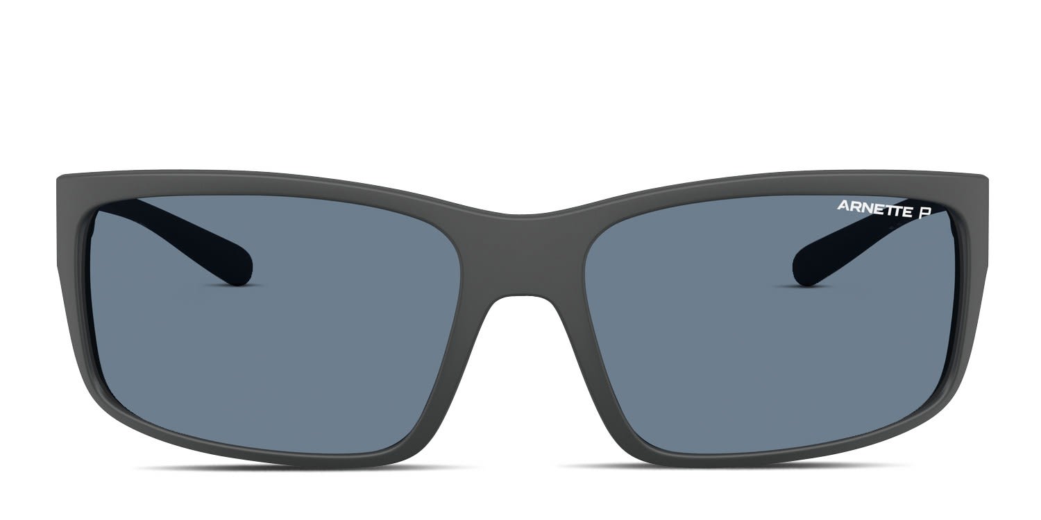 Arnette AN4242 Fastball 2.0 gray frame with polarized dark blue lenses ...