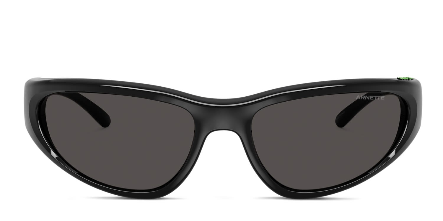 Arnette AN4352 Nineteetwo black frame with dark grey lenses. Lenses ...