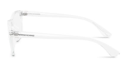 Armani Exchange AX3083U clear frame