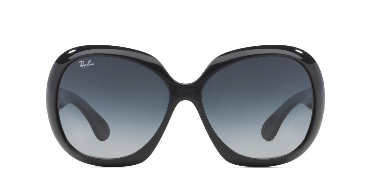 Ray-Ban RB4098 Jackie Ohh II Shiny Black Sunglasses