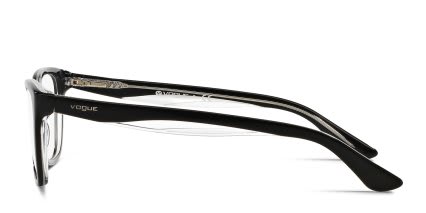Vogue VO2961 black , clear frame