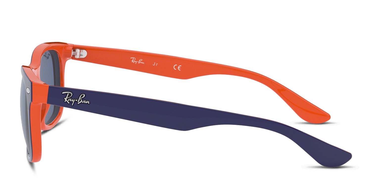 Ray-Ban RJ9052S New Wayfarer Kids Blue , Orange