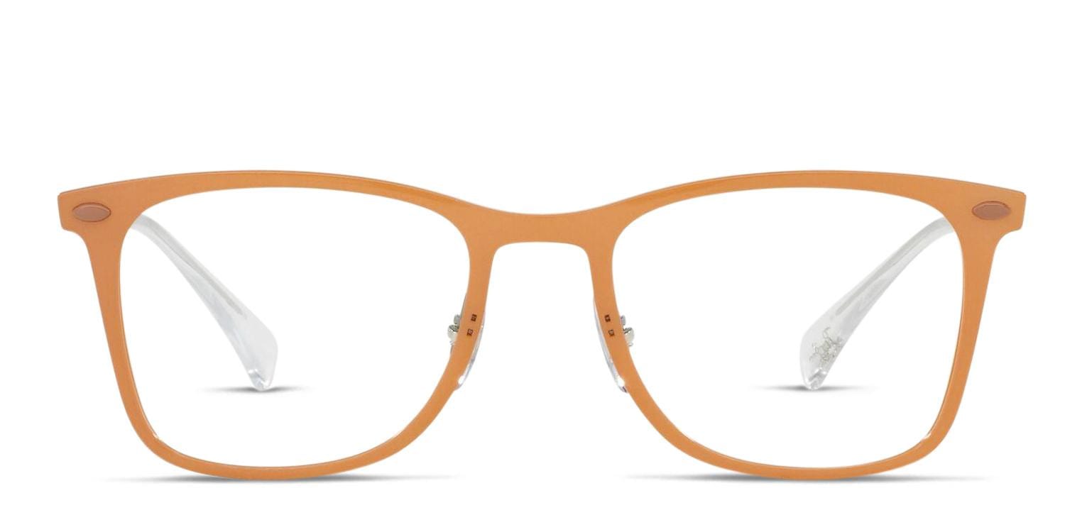 Ray-Ban RX7086 Brown Eyeglasses | Includes Free Rx Lenses | GlassesUSA.com