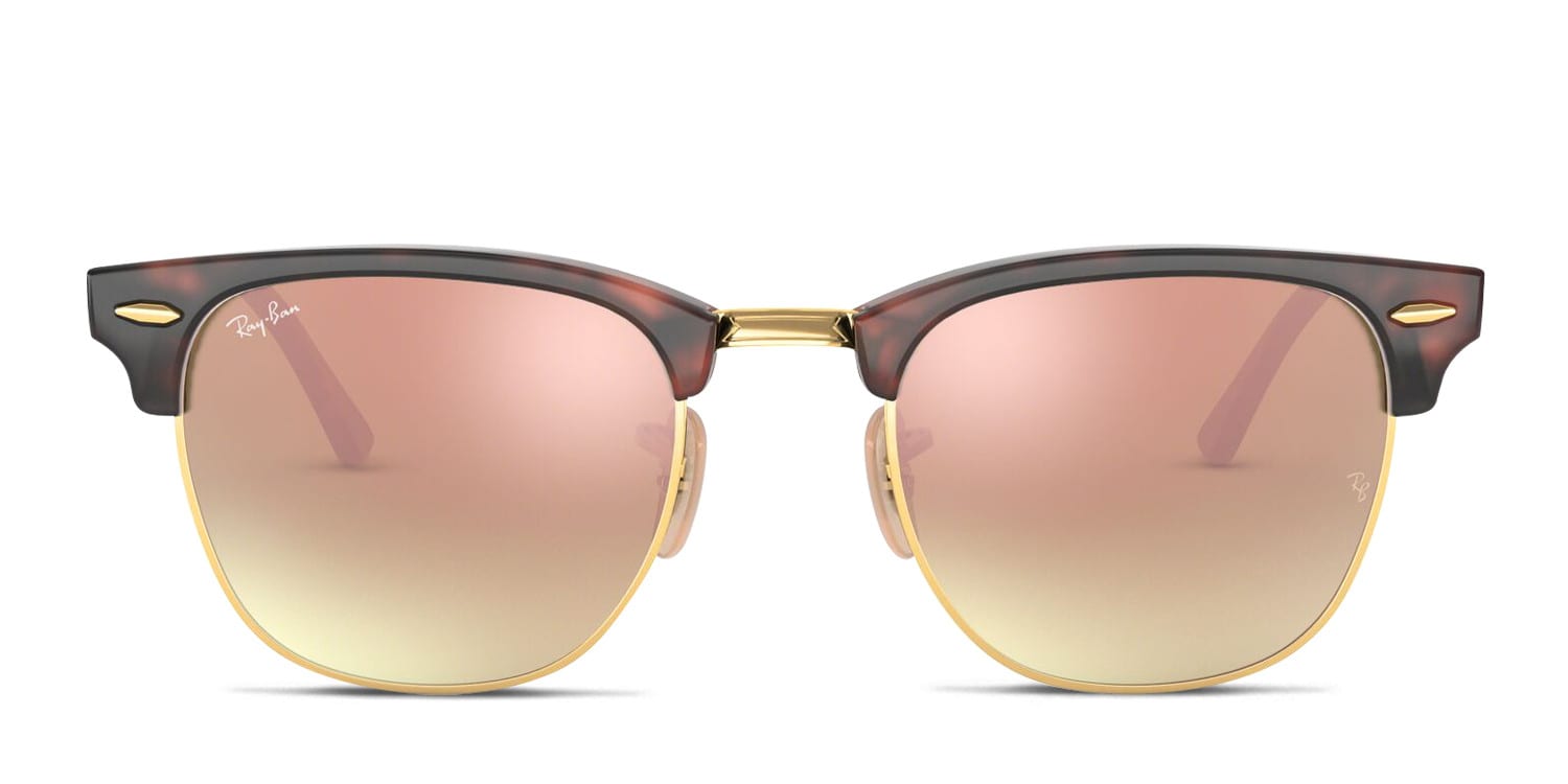 Ray-Ban RB3016 Clubmaster Gold , Red , Tortoise