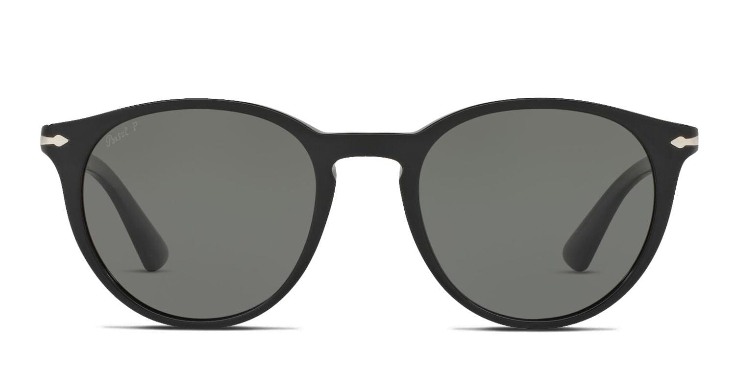 Persol PO3152S Shiny Black Prescription Sunglasses
