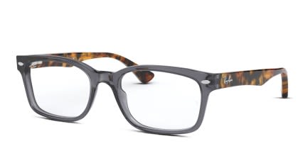 Ray-Ban RX5286 Gray Eyeglasses | Includes Free Rx Lenses | GlassesUSA.com