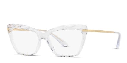 Dolce & Gabbana DG5025 Clear Eyeglasses | Includes Free Rx Lenses ...