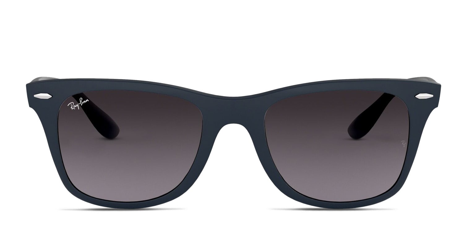 Ray-Ban RB4195 Wayfarer Liteforce Blue , Gray Prescription Sunglasses ...