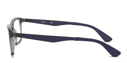 Ray-Ban RX7056 Gray Eyeglasses | Includes Free Rx Lenses | GlassesUSA.com