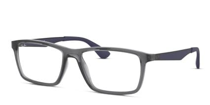 Ray-Ban RX7056 Gray Eyeglasses | Includes Free Rx Lenses | GlassesUSA.com