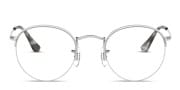 Ray-Ban RX3947V Round Gaze Silver