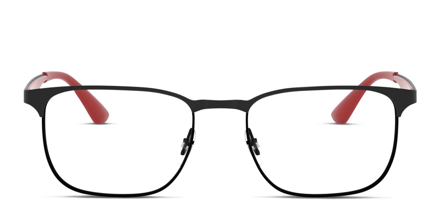 Ray-Ban RX6363 Black/Red Prescription Eyeglasses
