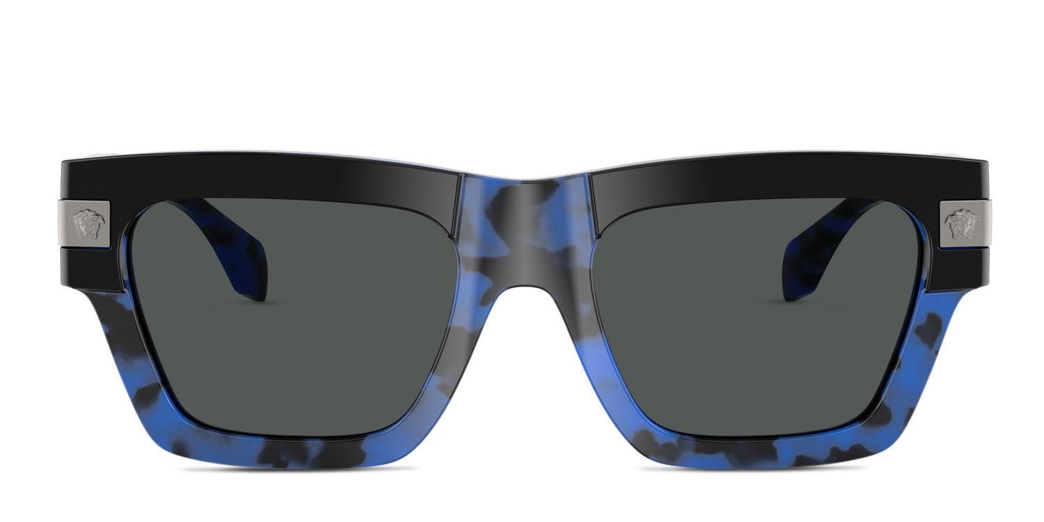 Versace VE4464 Blue, Tortoise, Black Prescription Sunglasses