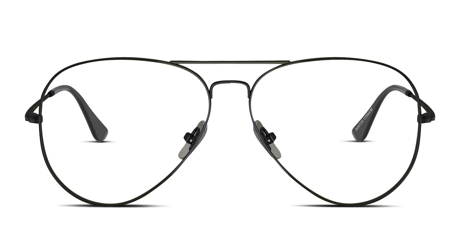 Ray-Ban RX8789 Aviator Titanium black frame