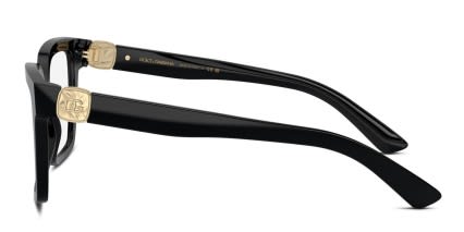Dolce & Gabbana DG3395 Shiny Black Prescription Eyeglasses