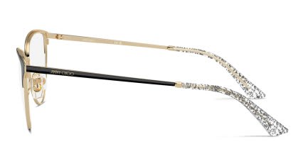 Jimmy Choo JC2002 gold , black frames