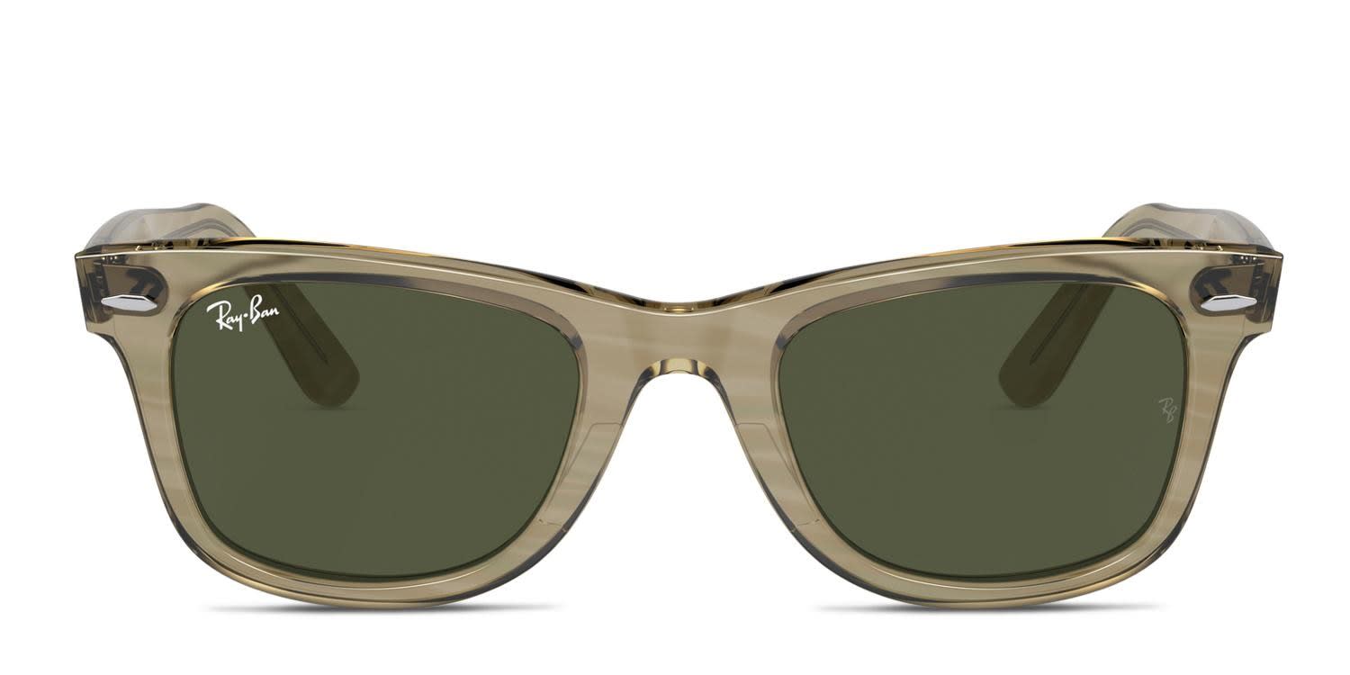 Ray-Ban RB2140 Wayfarer Change Gray, Clear, Multicolor Prescription ...