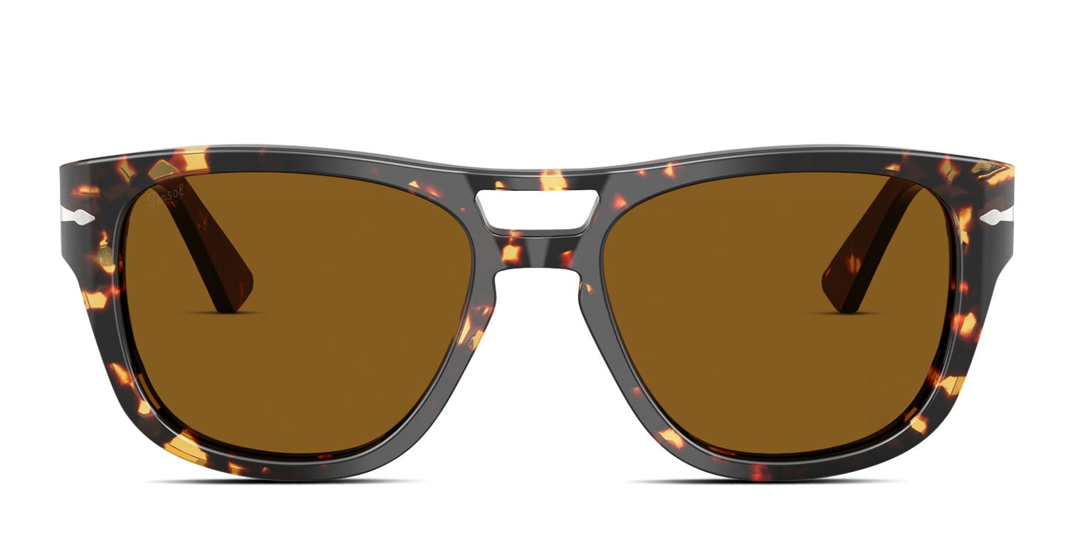 Persol PO3366S tortoise frame with brown lenses. Lenses provide 100% UV ...