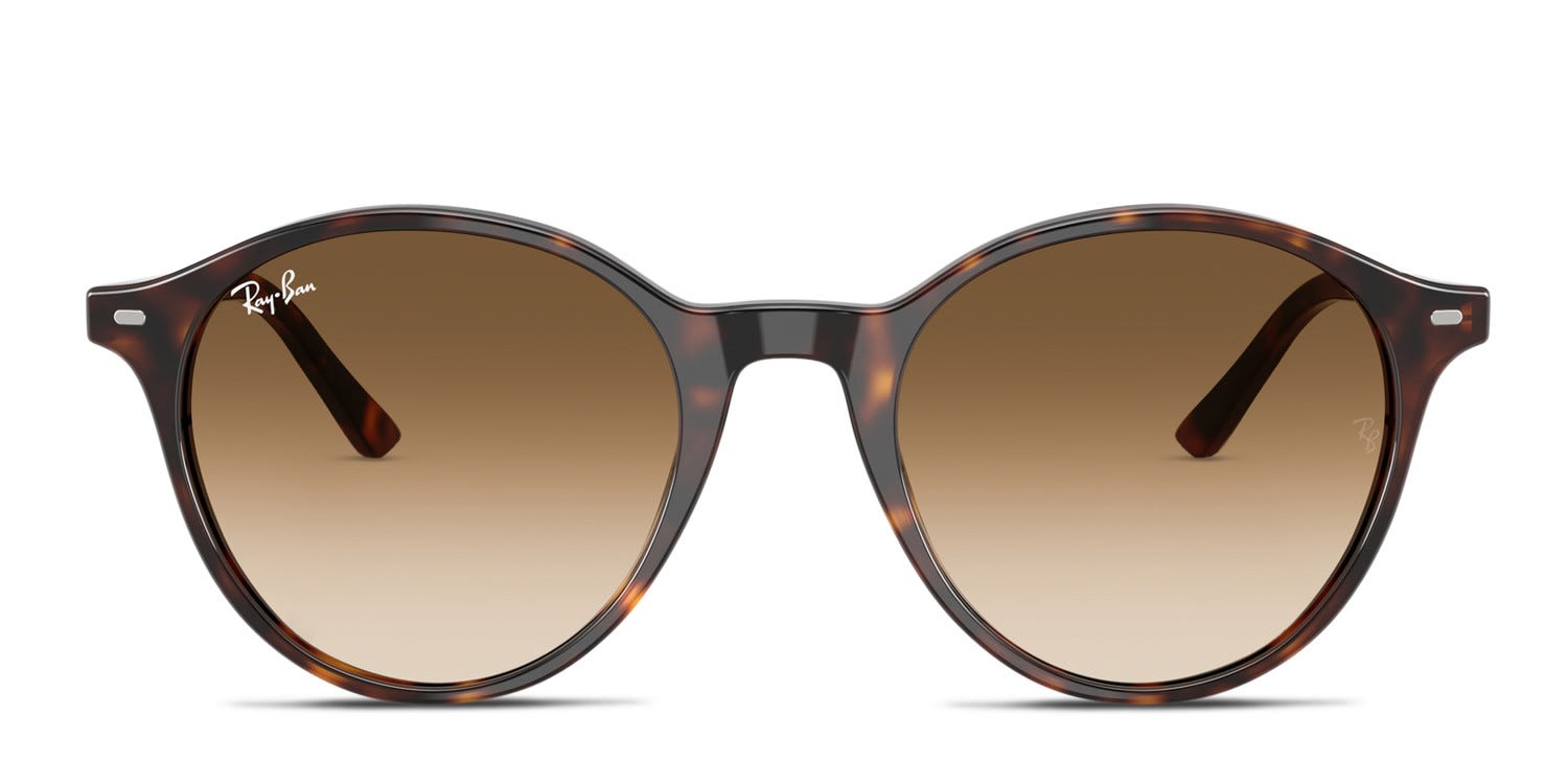 Ray-Ban RB2230 Bernard tortoise frame with clear gradient brown lenses ...