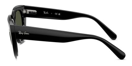 Ray-Ban RB2286 Doreen Shiny Black frame with green lenses. Lenses ...