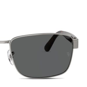Ray-Ban RB3750 gunmetal frame with dark grey lenses. Lenses provide 100 ...