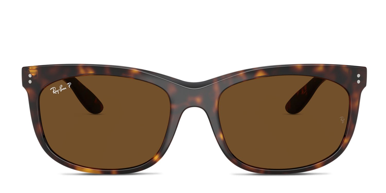 Ray-Ban RB2389 Balorette tortoise frame with polarized brown lenses ...