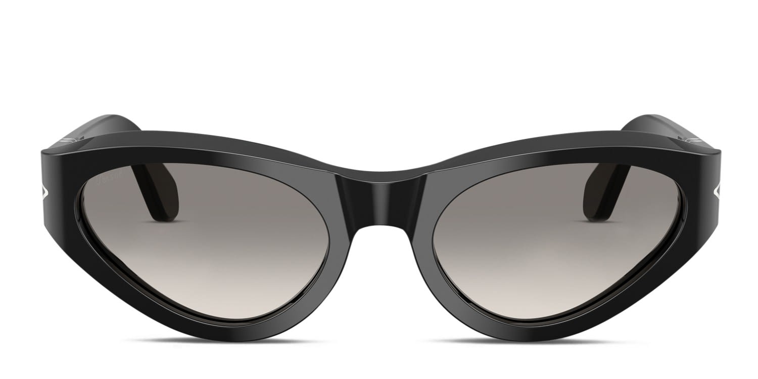 Persol PO0052S black frame with clear gradient grey lenses. Lenses ...