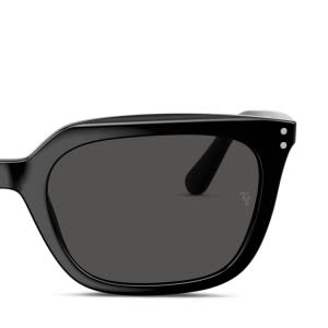 Ray-Ban RB4439D black frame with dark grey lenses. Lenses provide 100% ...