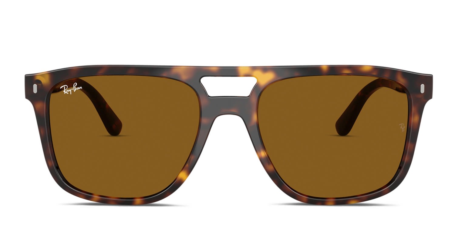 Ray-Ban RB2213 tortoise frame with brown lenses. Lenses provide 100% UV ...