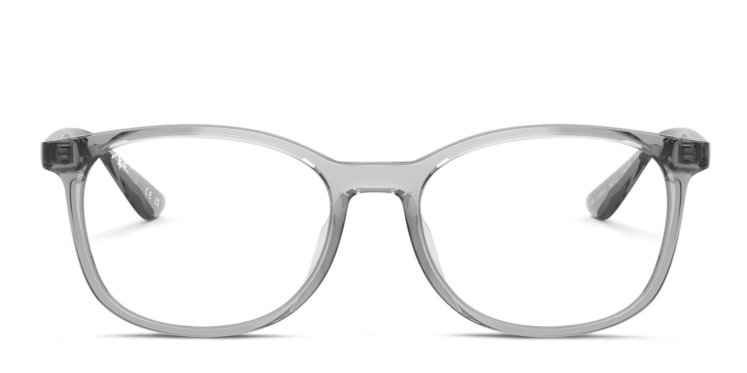 Ray-Ban RX7093D clear , gray frame